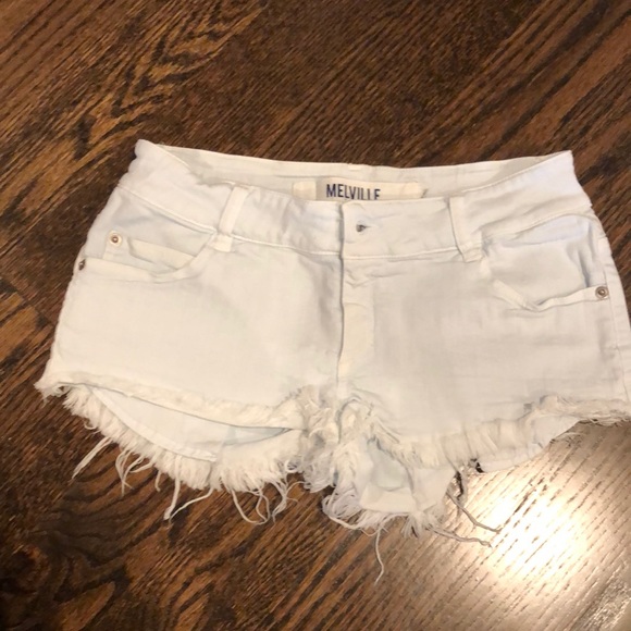 Brandy Melville | Shorts | Brandy Melville Low Rise Cut Off Short ...